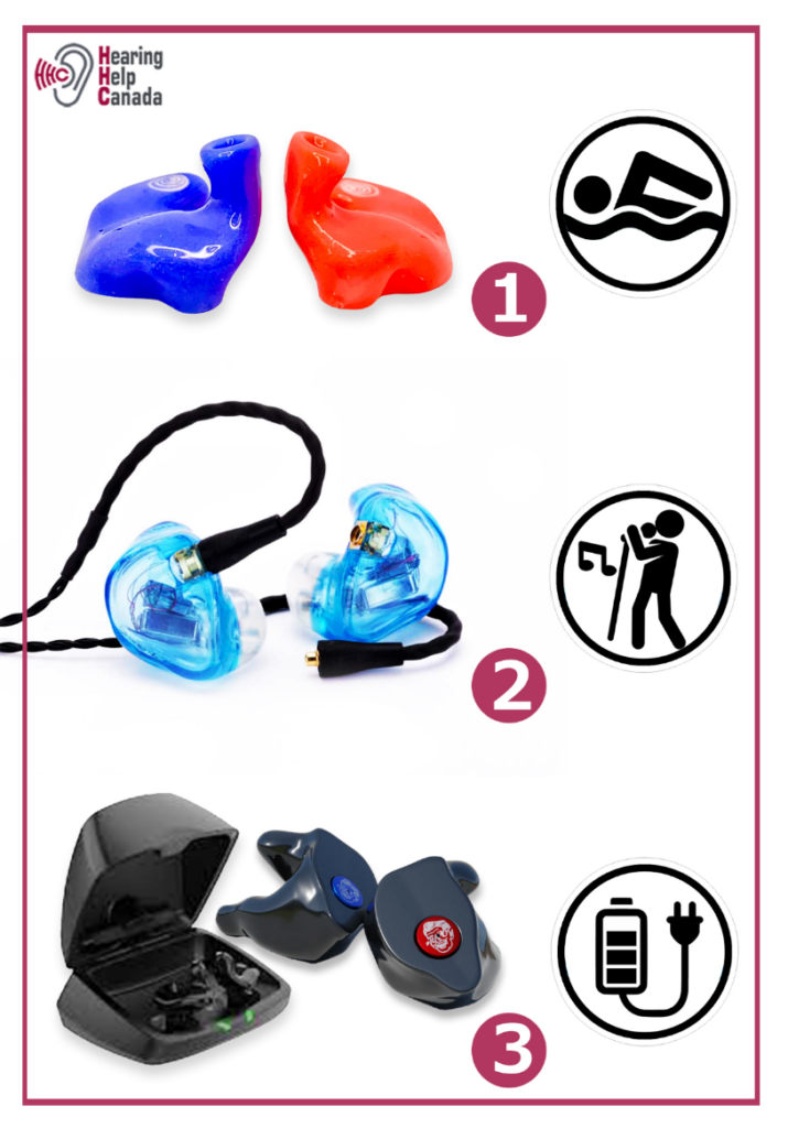 Custom Earmolds and Earplugs - HearingHelpCanada